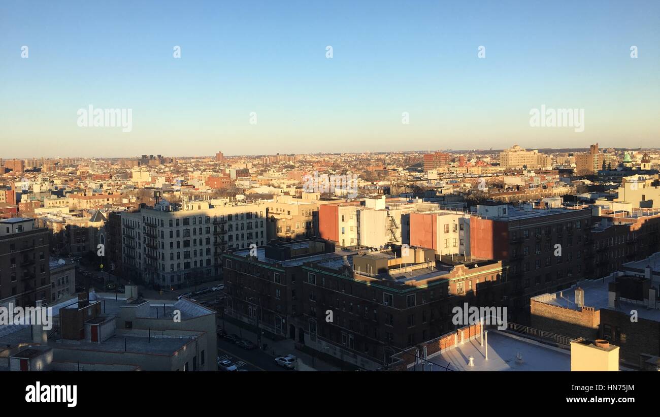 Aerial view of brooklyn hi-res stock photography and images - Alamy