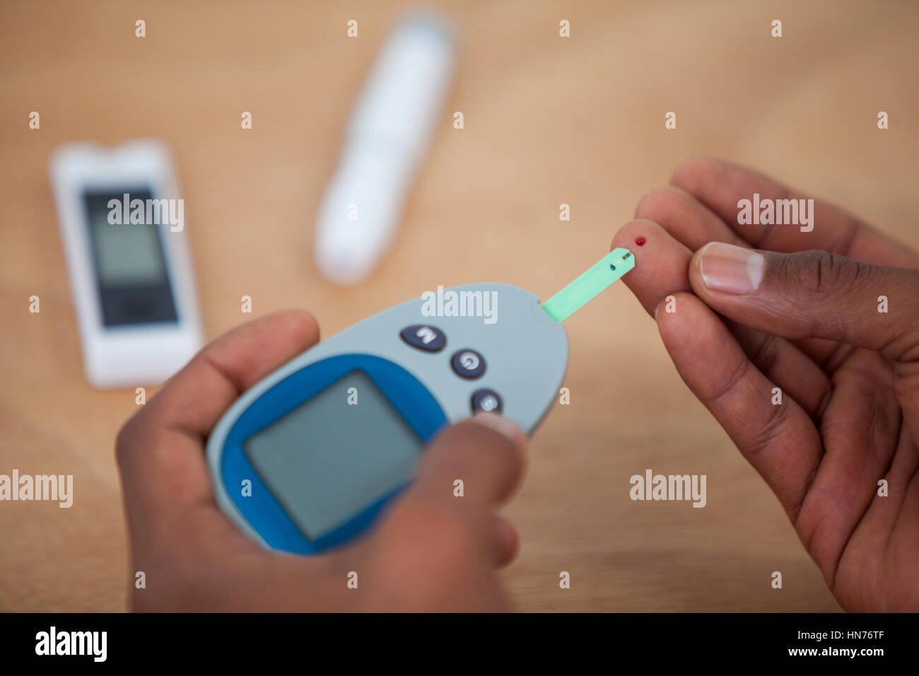 Glycaemia test hi-res stock photography and images - Alamy