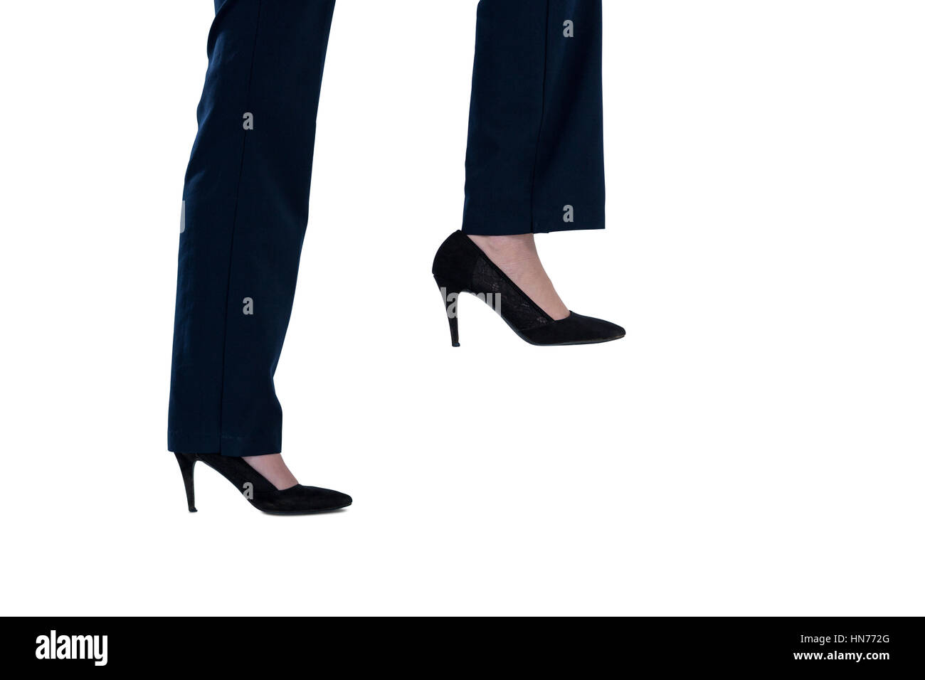 Steps in heels hi-res stock photography and images - Alamy