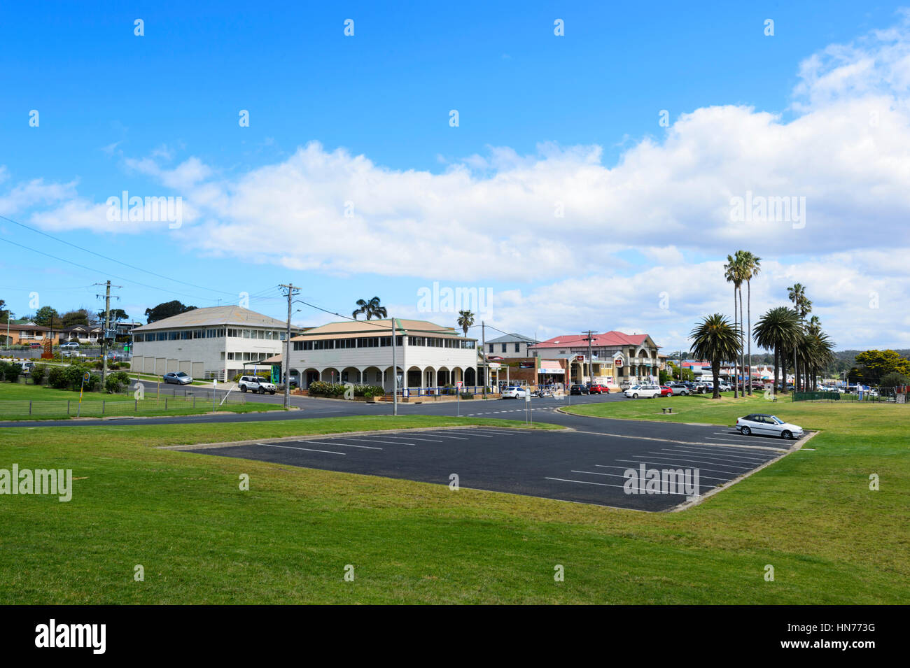 The popular coastal town of Bermagui, Sapphire Coast, South Coast, New ...