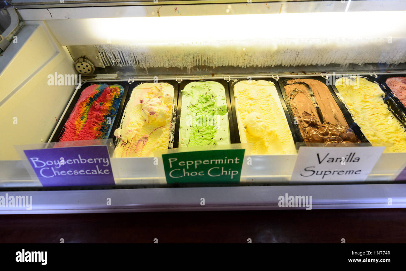Icecream Display High Resolution Stock Photography and Images - Alamy