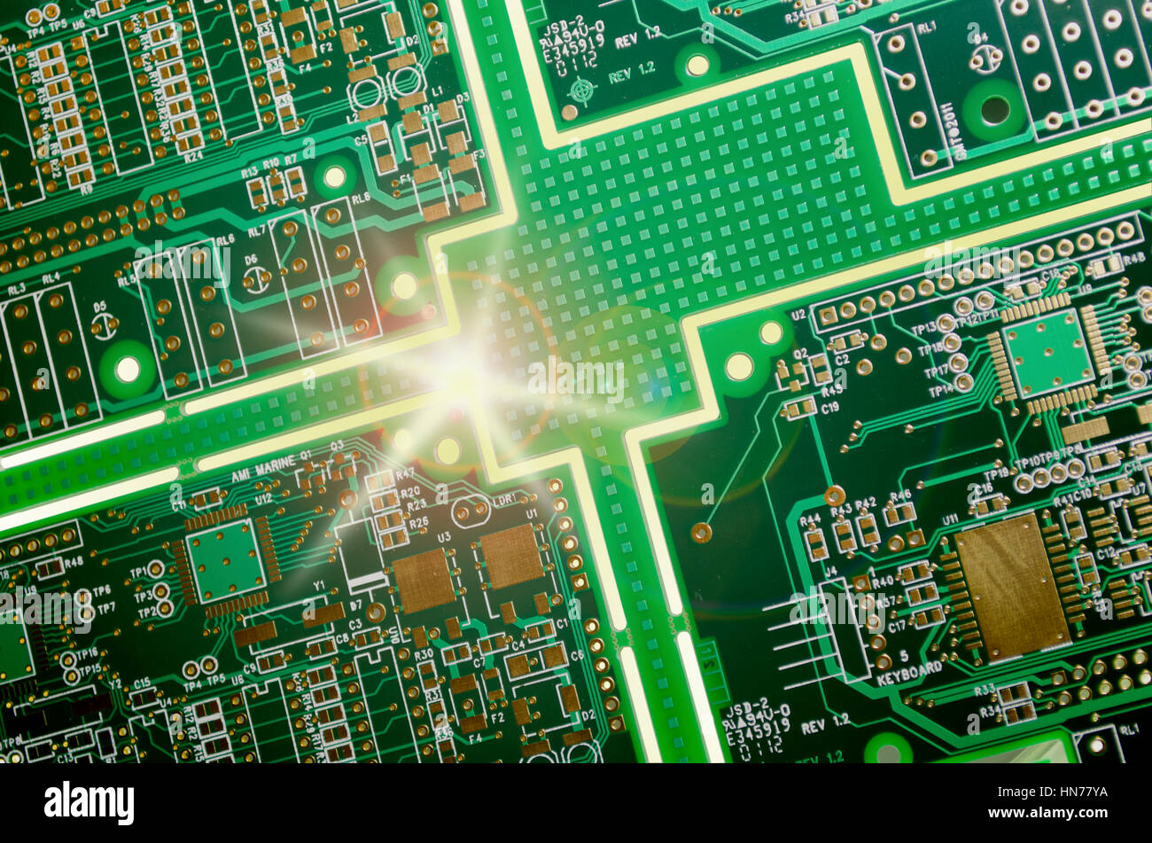 Computer curcuit board hi-res stock photography and images - Alamy