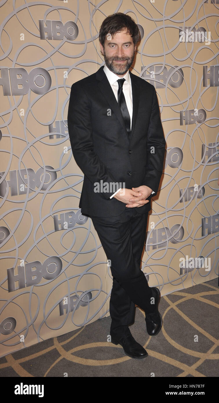 HBO Golden Globe After Party 2017 - Arrivals Featuring: Mark Duplass ...