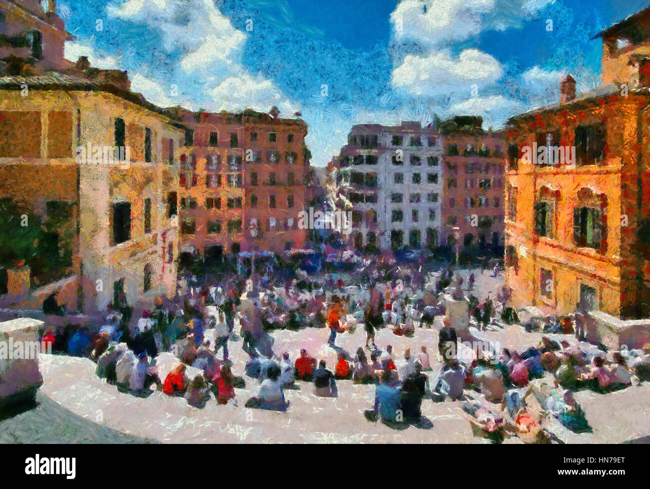 Spanish painting in italy hi-res stock photography and images - Alamy