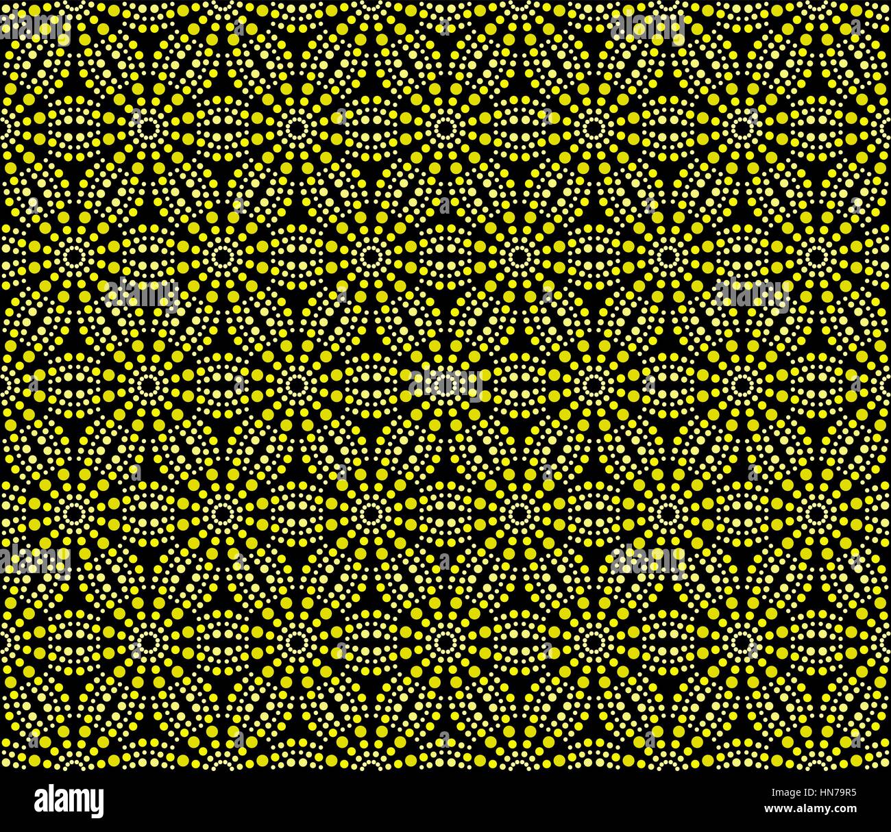 Repeating matrix pattern of circles like a starfish - seamless editable ...