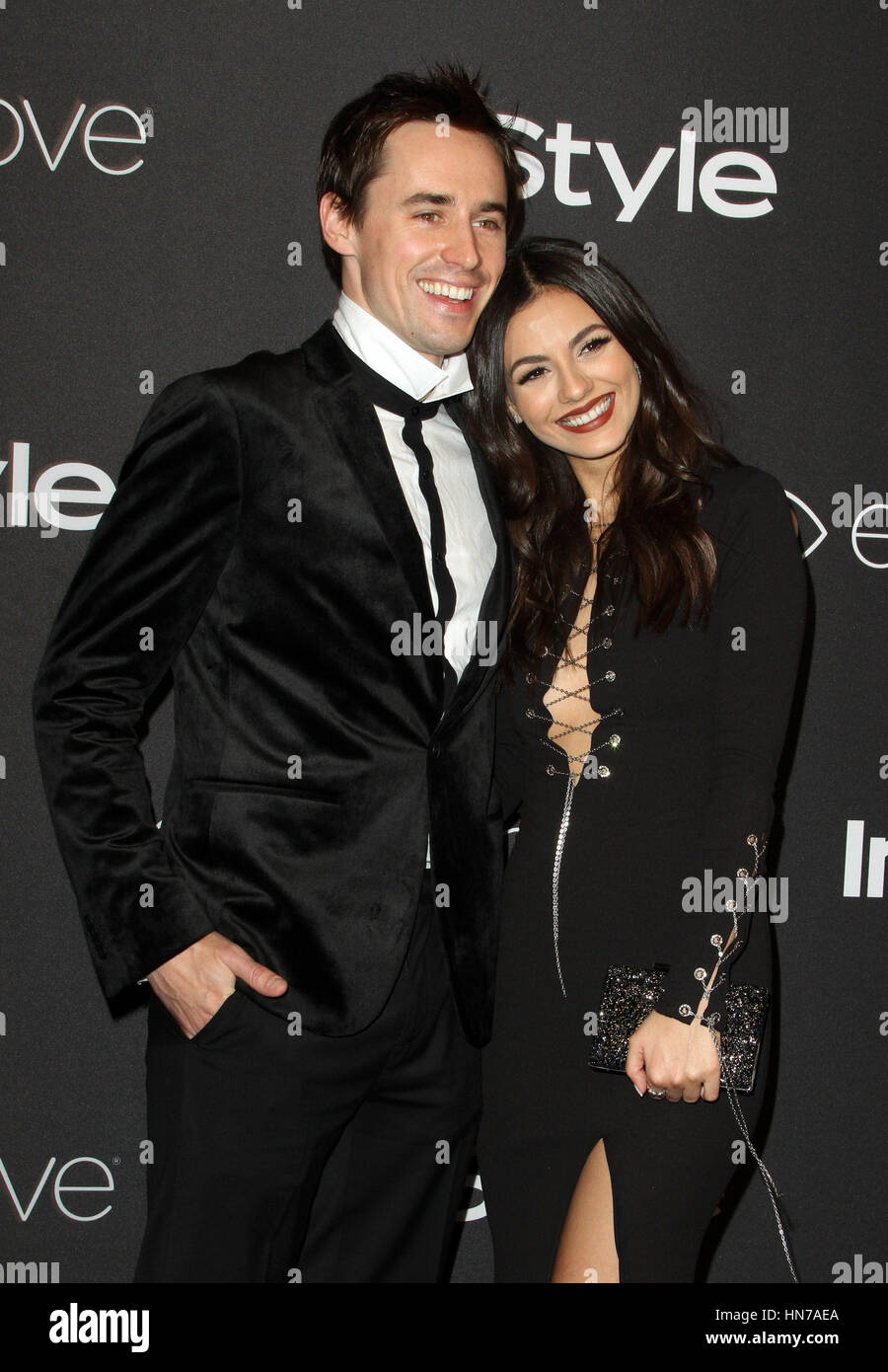 Victoria justice and boyfriend hi-res stock photography and images - Alamy
