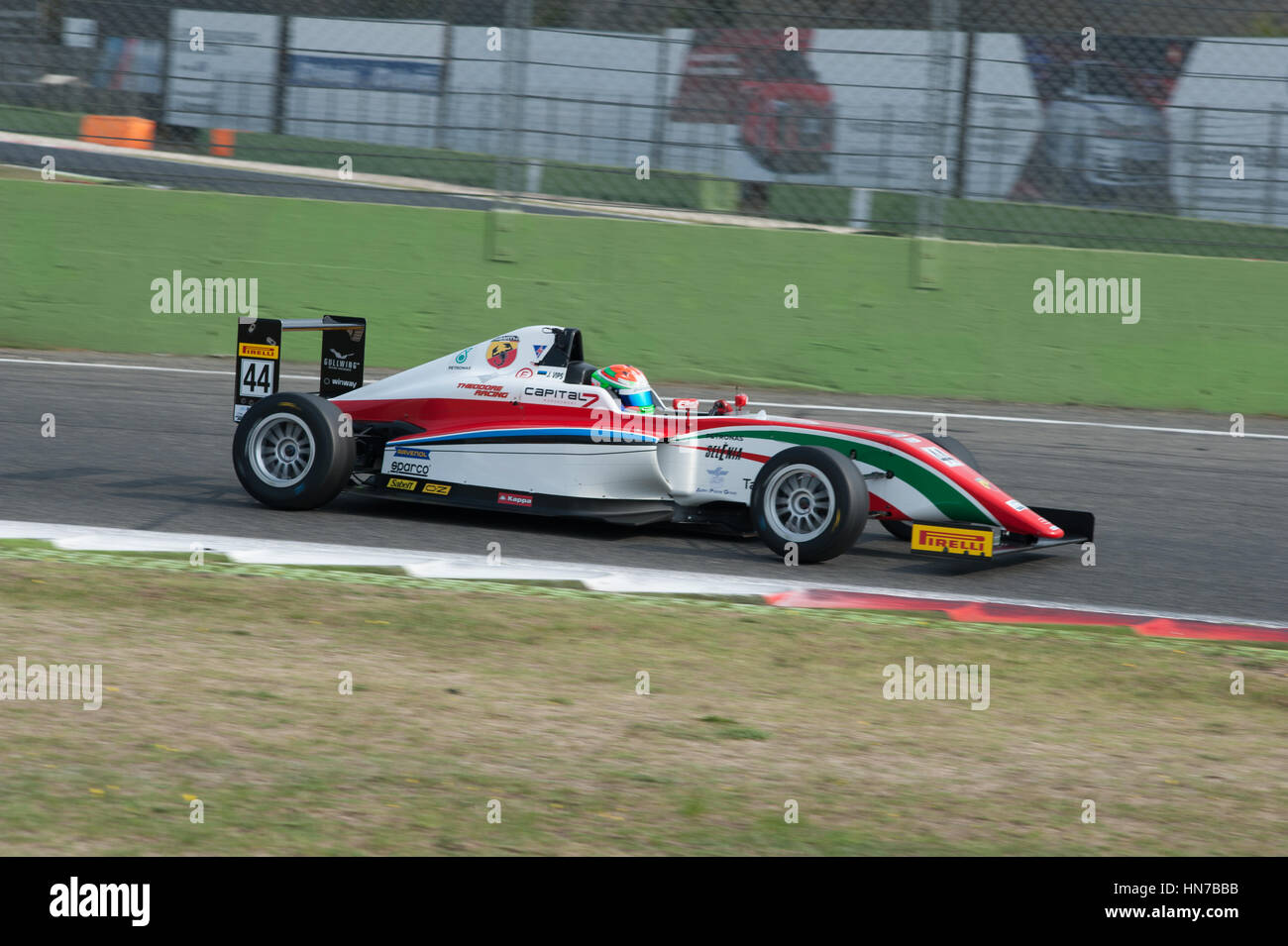 Vallelunga, Rome, Italy. September 10th 2016. Formula 4 Championship ...