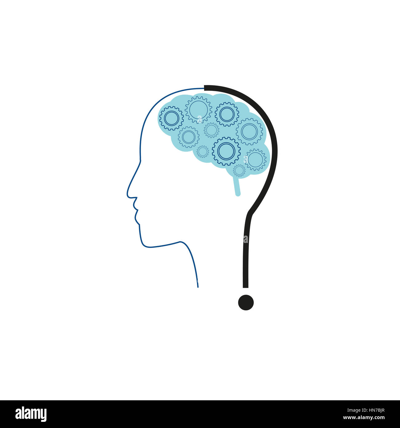 Vector illustration concept of knowledge, idea, education, creativity ...