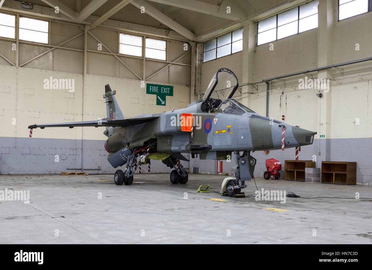 SEPE Jaguar GR.1 XX818/DE & Jaguar GR.1 XZ374/JC at RAF Cosford Stock ...