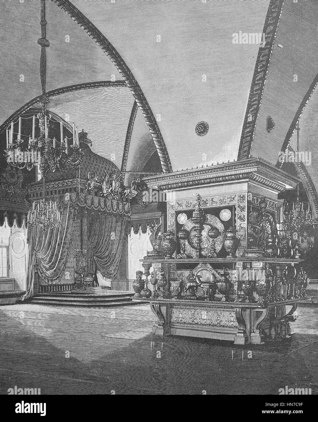 Kremlin palace hall Black and White Stock Photos & Images - Alamy