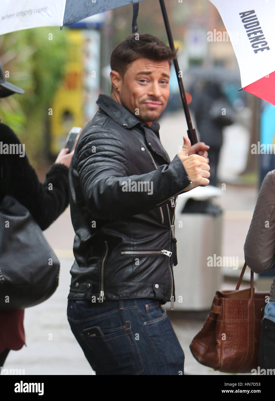 Duncan James outside ITV Studios Featuring: Duncan James Where: London ...