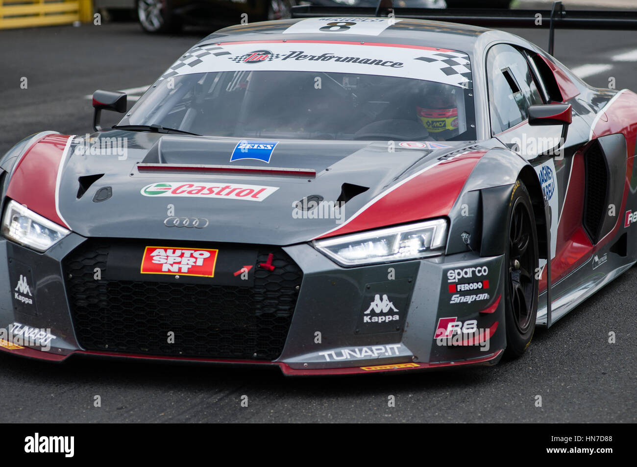 Audi r8 race car hi-res stock photography and images - Alamy