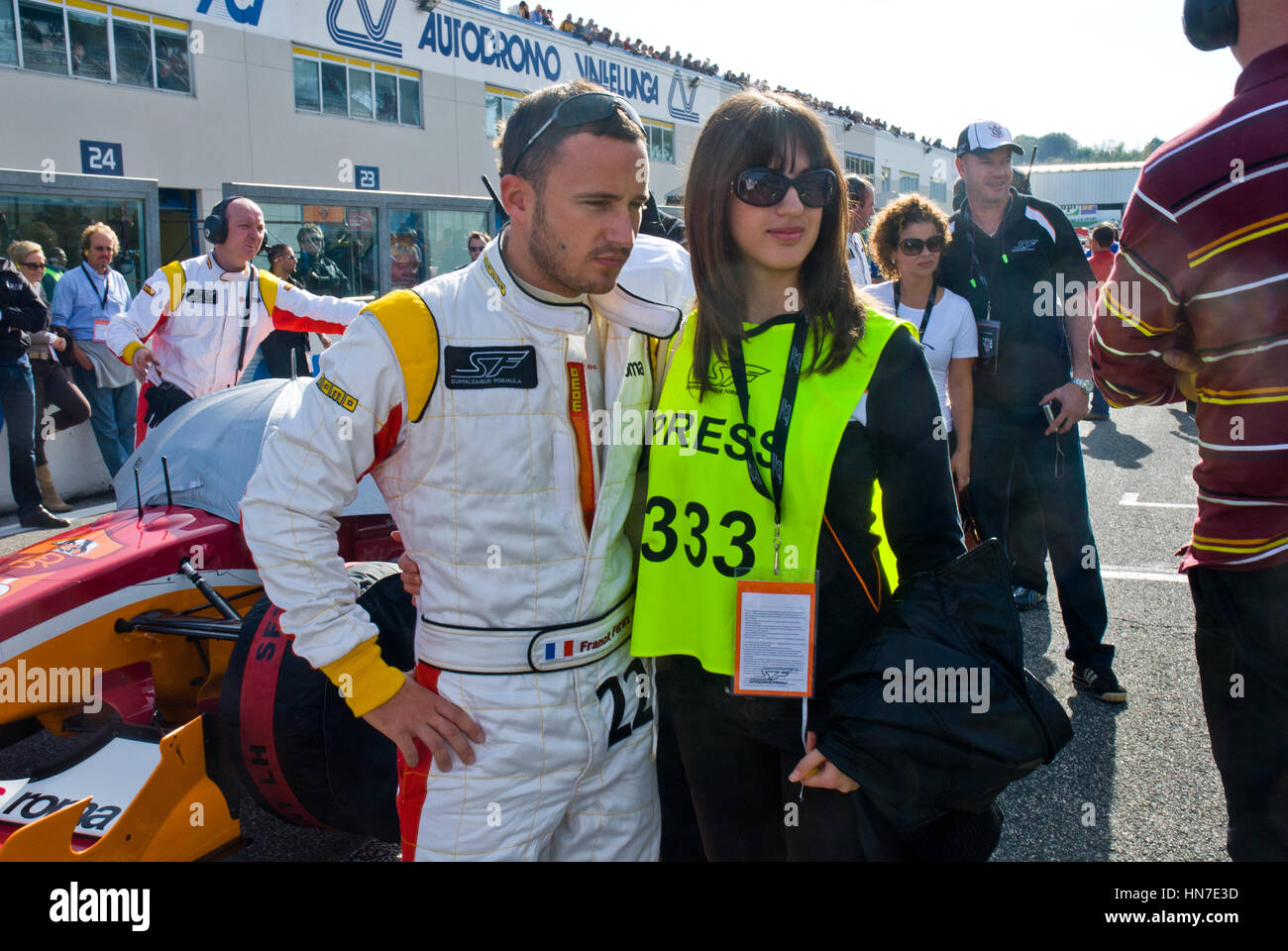 Grid girl on starting grid hi-res stock photography and images - Alamy
