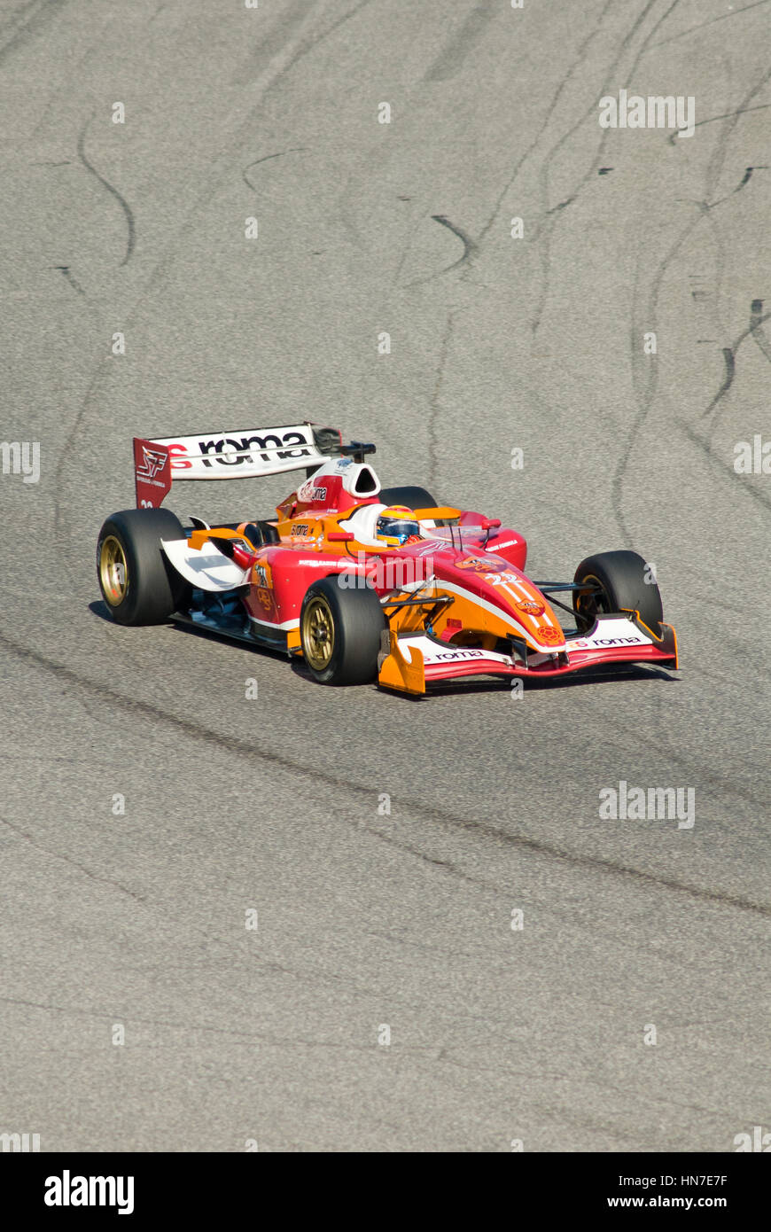 VALLELUNGA CIRCUIT, ROME, ITALY - NOVEMBER 2 2008. Superleague Formula ...