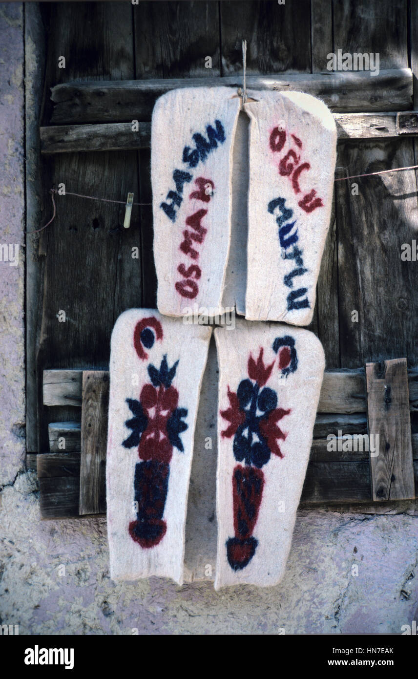 Turkish Shepherd's Felt Cloak or Capes, known as Kepenek or Copenek ...