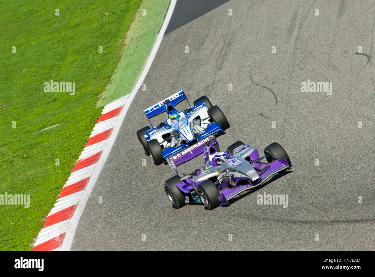 VALLELUNGA CIRCUIT, ROME, ITALY - NOVEMBER 2 2008. Superleague Formula ...