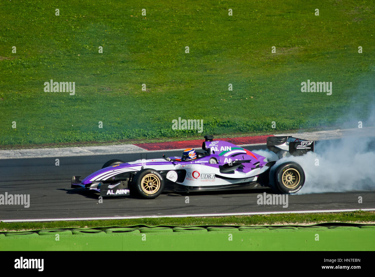 VALLELUNGA CIRCUIT, ROME, ITALY - NOVEMBER 2 2008. Superleague Formula ...