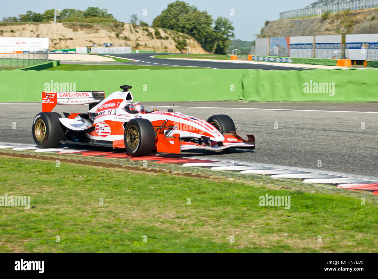 VALLELUNGA CIRCUIT, ROME, ITALY - NOVEMBER 2 2008. Superleague Formula ...