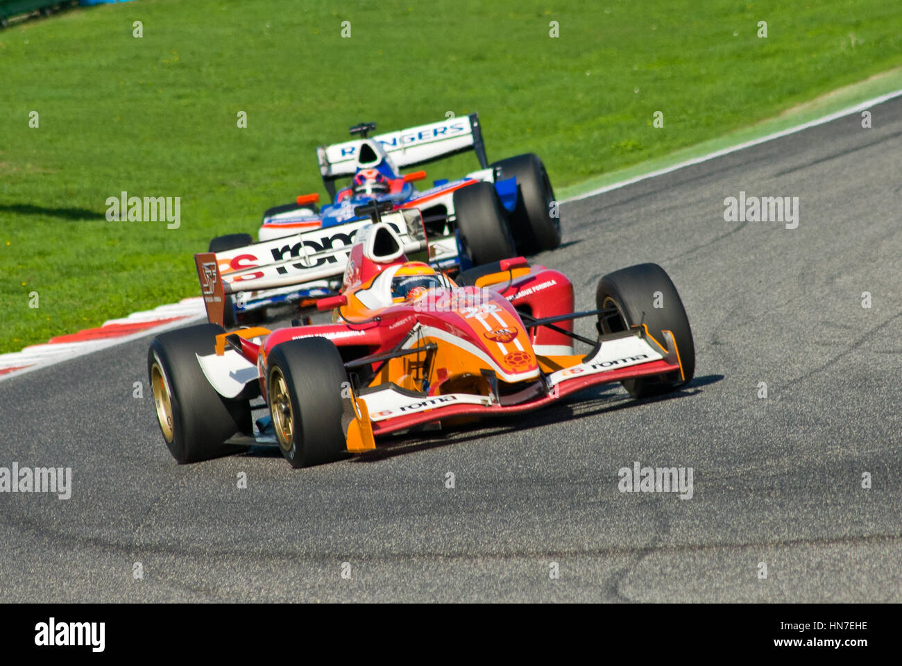 VALLELUNGA CIRCUIT, ROME, ITALY - NOVEMBER 2 2008. Superleague Formula ...