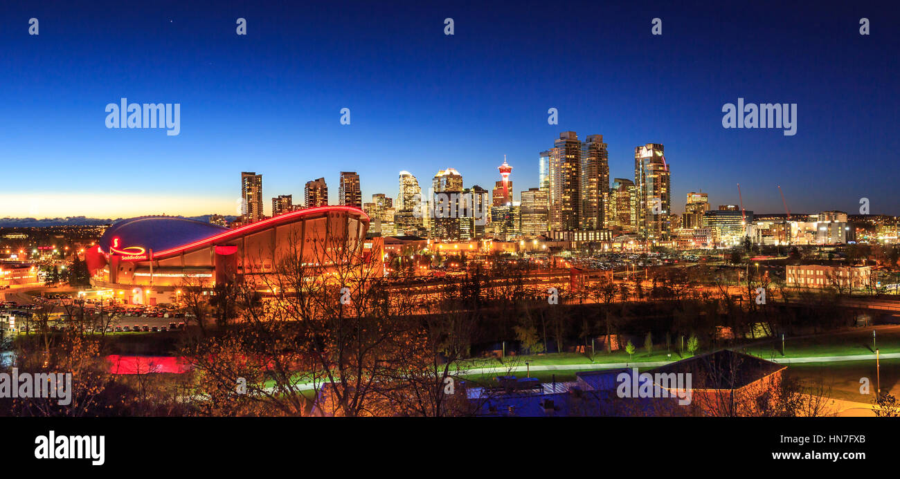 Scotiabank saddledome hi-res stock photography and images - Alamy