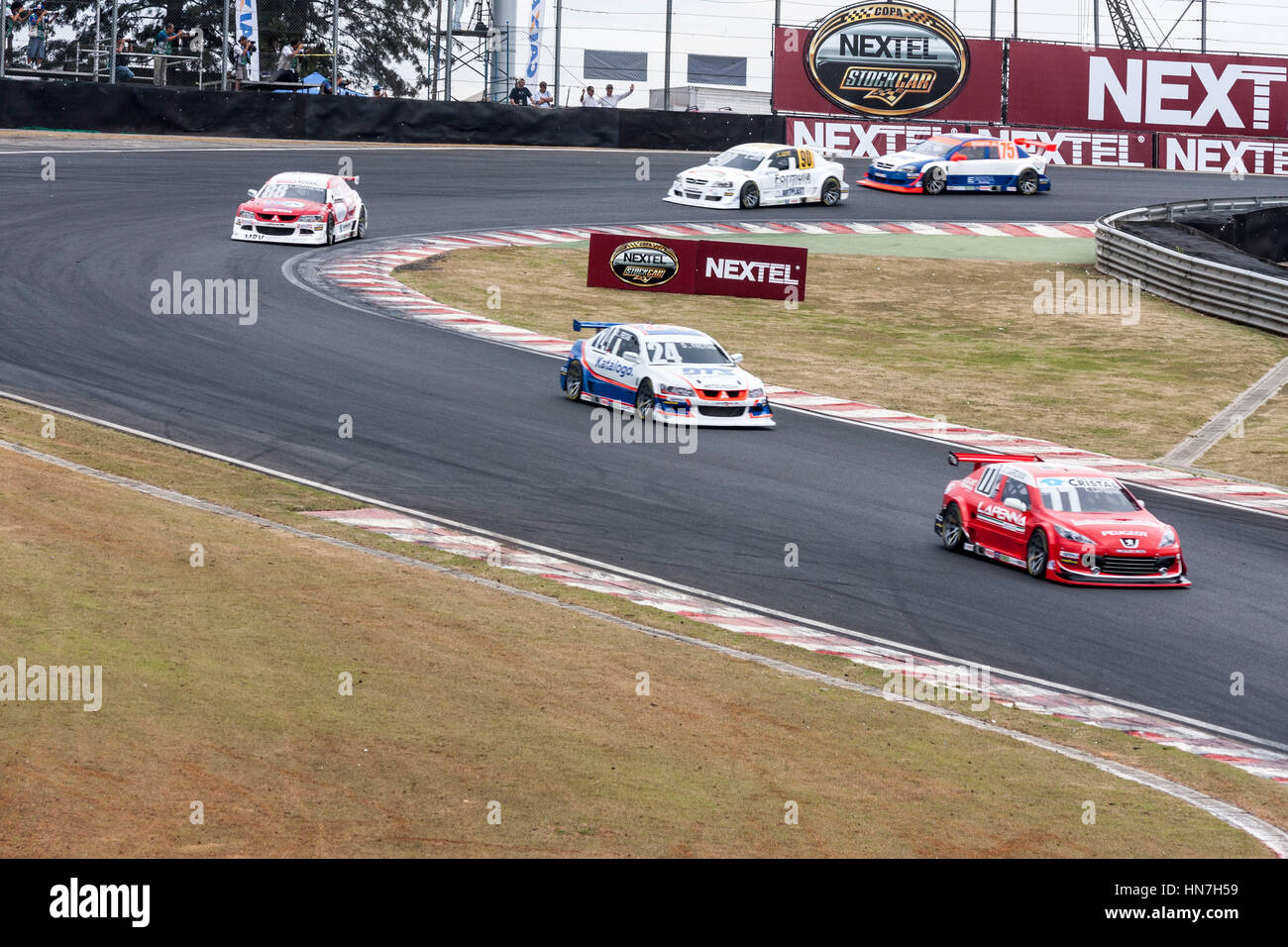 Vicar Cup Stock Car Race Interlagos Brazil Stock Photo - Alamy