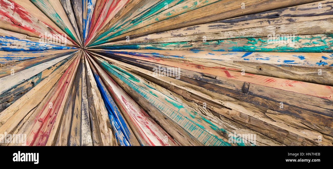 Starlike wood planks. Painted and grinded texture background Stock ...