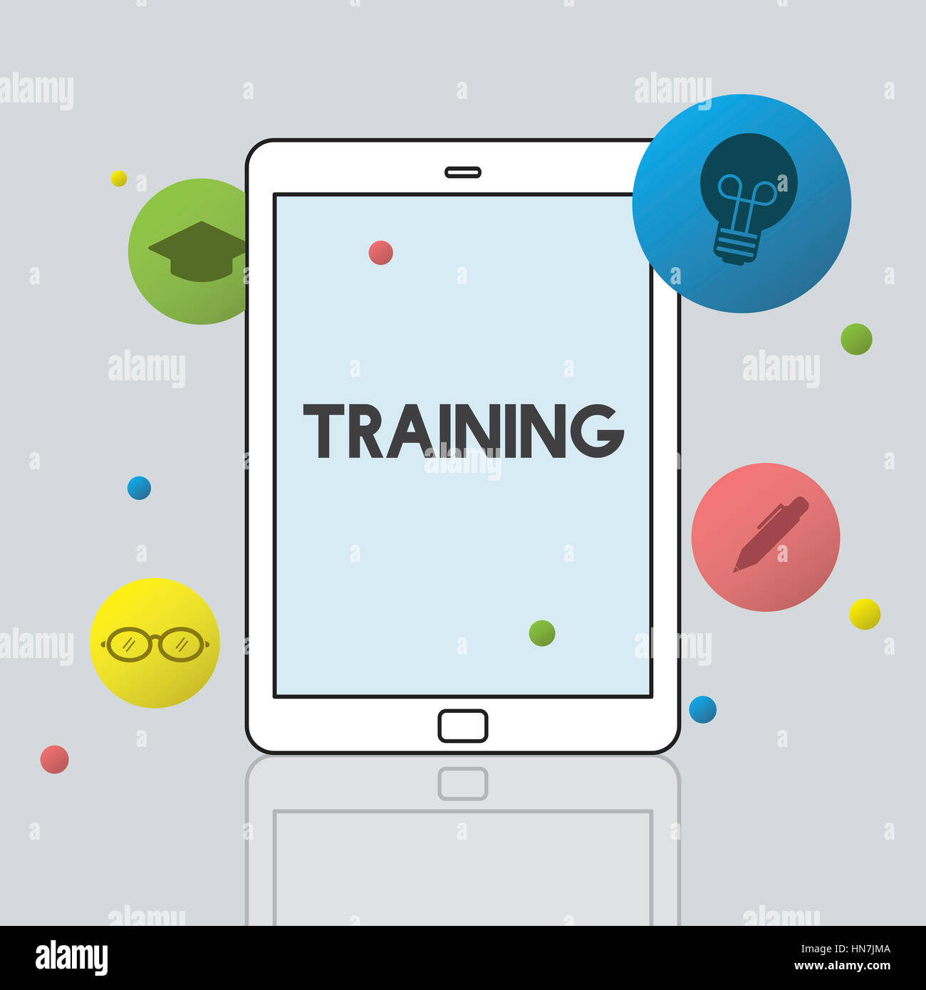 Training Education Academics Knowledge Concept Stock Photo - Alamy