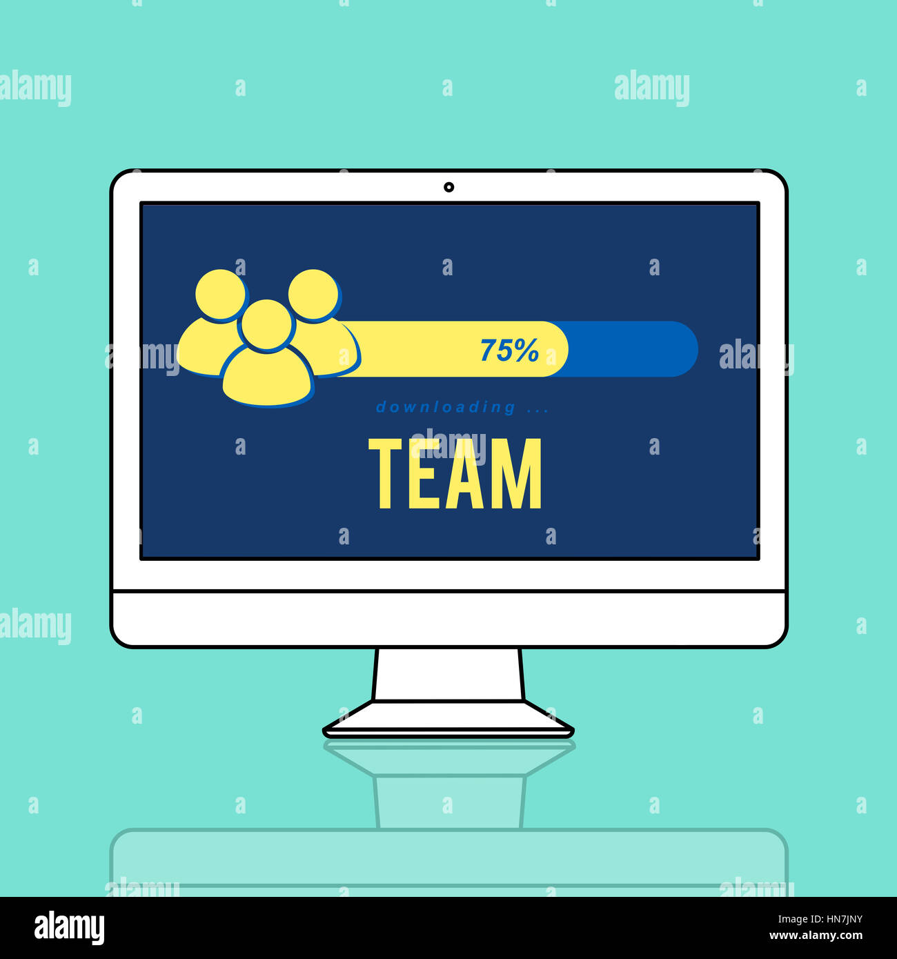 Team cooperation hi-res stock photography and images - Alamy