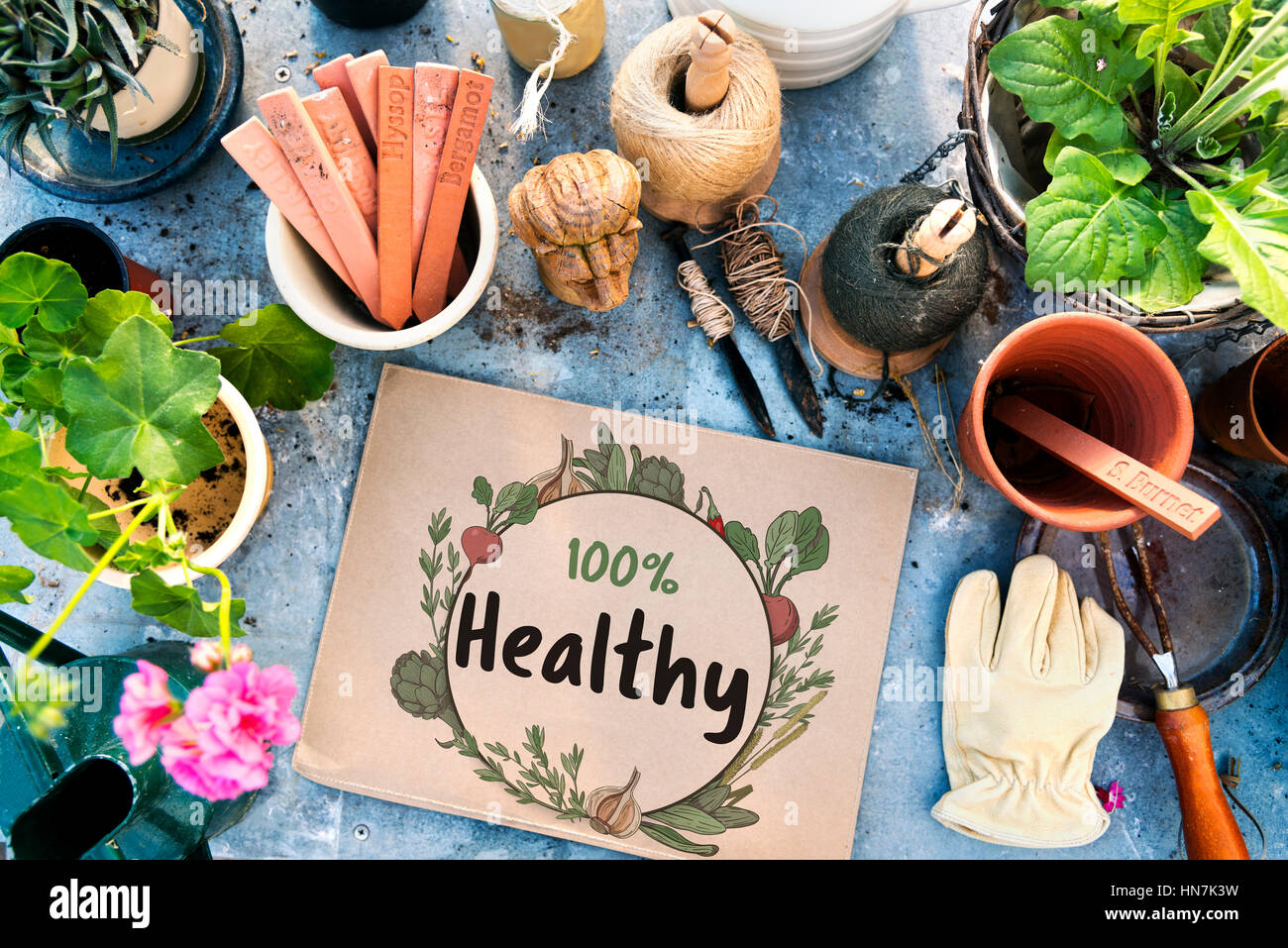 Fresh nutritious green natural heathy Stock Photo - Alamy