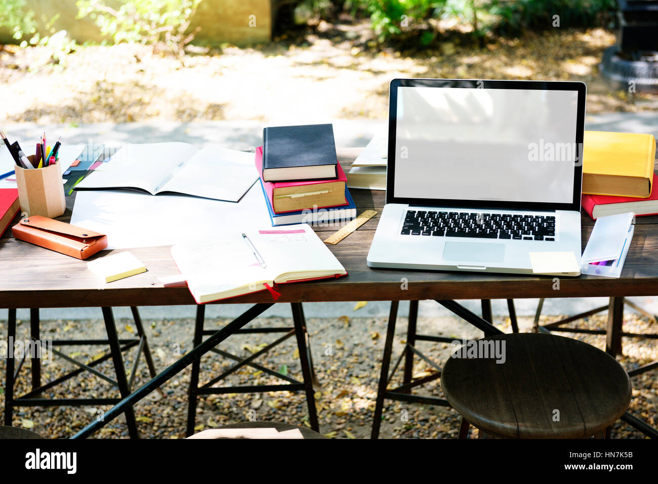 Workspace Workplace Project Object Stock Photo - Alamy