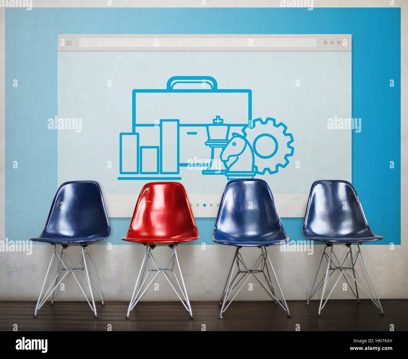 Strategy knight chart icon concept hi-res stock photography and images ...