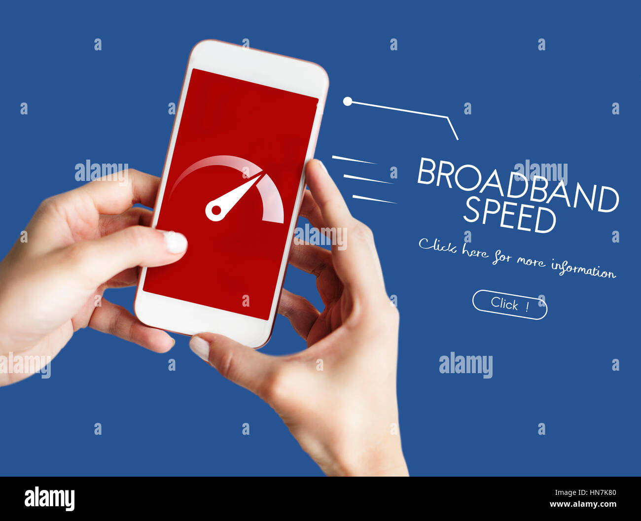 Fast Speed Broadband Accelerate Internet Stock Photo - Alamy