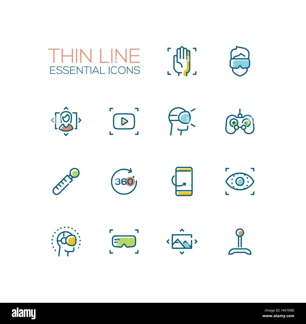 Virtual reality icon hi-res stock photography and images - Alamy