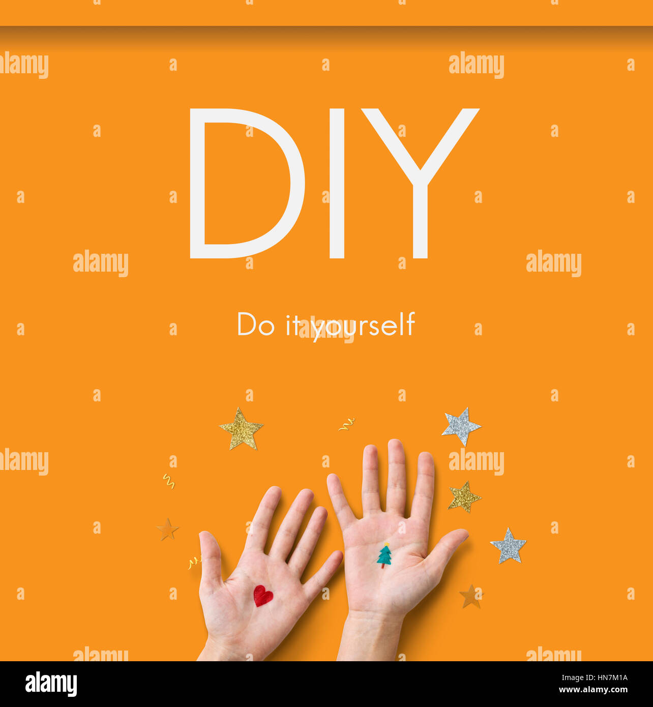 Craft DIY Handmade Activity Skills Concept Stock Photo - Alamy