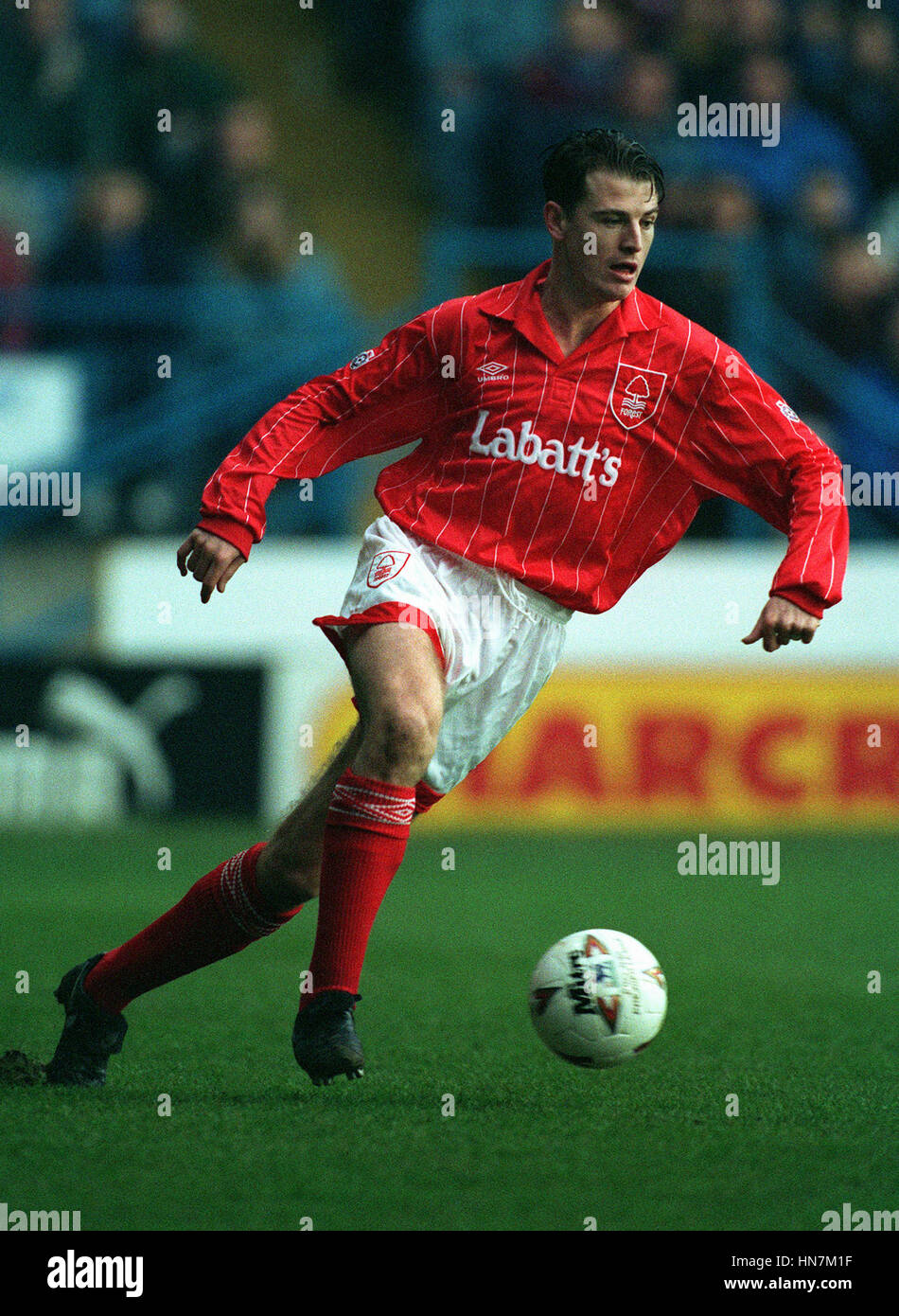 COLIN COOPER NOTTINGHAM FOREST FC 10 January 1994 Stock Photo - Alamy