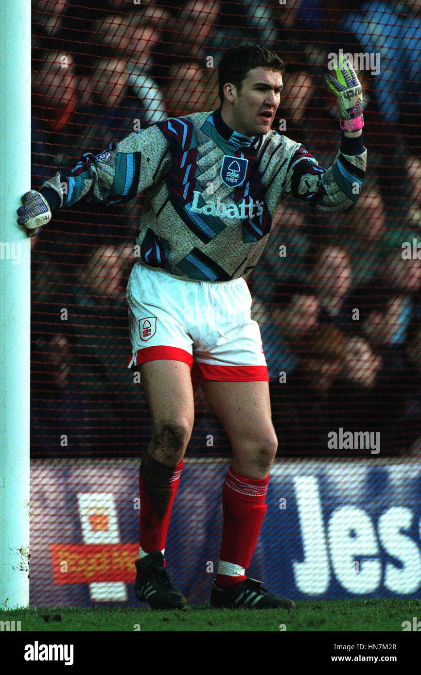 MARK CROSSLEY NOTTINGHAM FOREST FC 24 January 1994 Stock Photo - Alamy