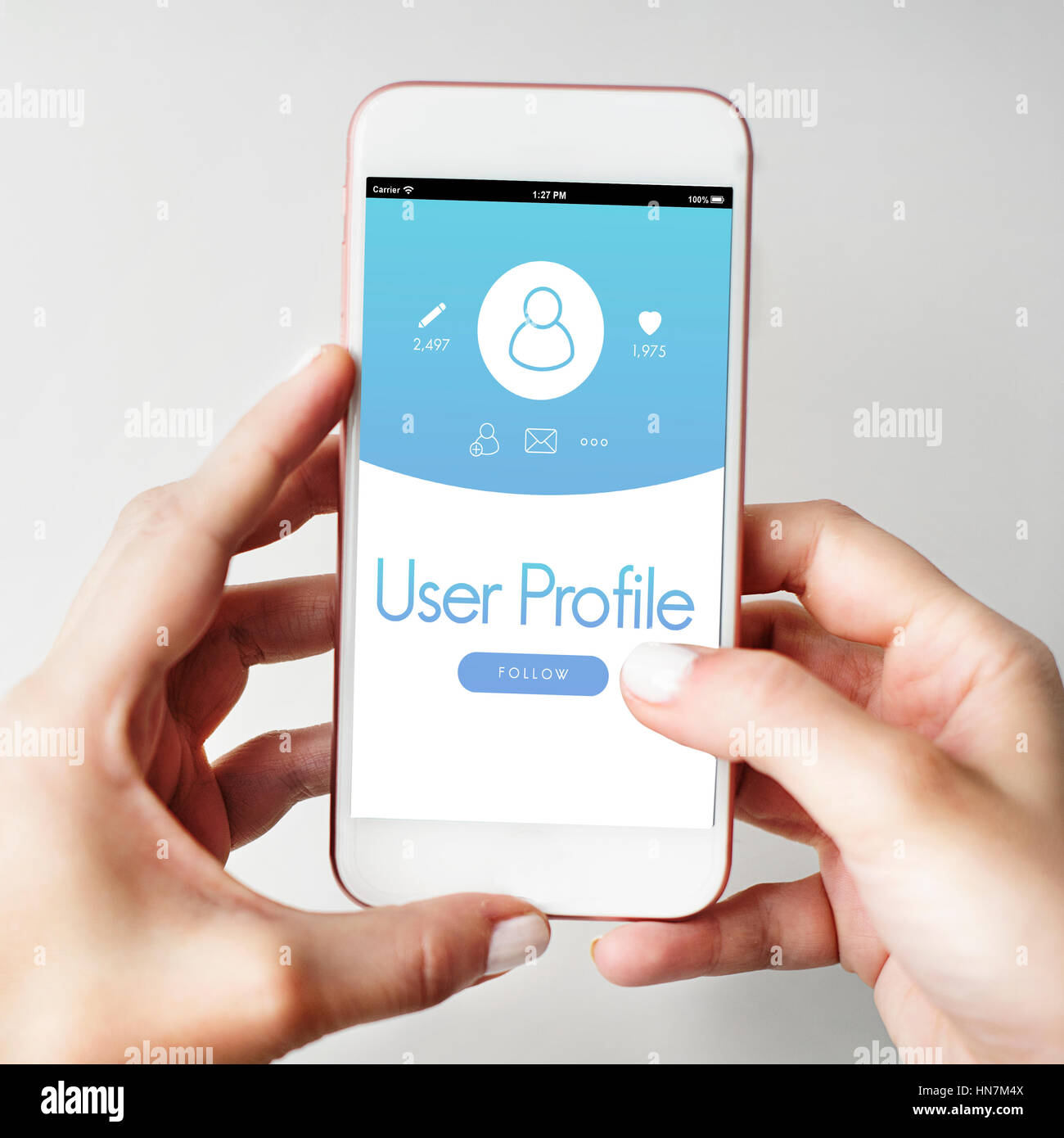 Personal account user data hi-res stock photography and images - Alamy