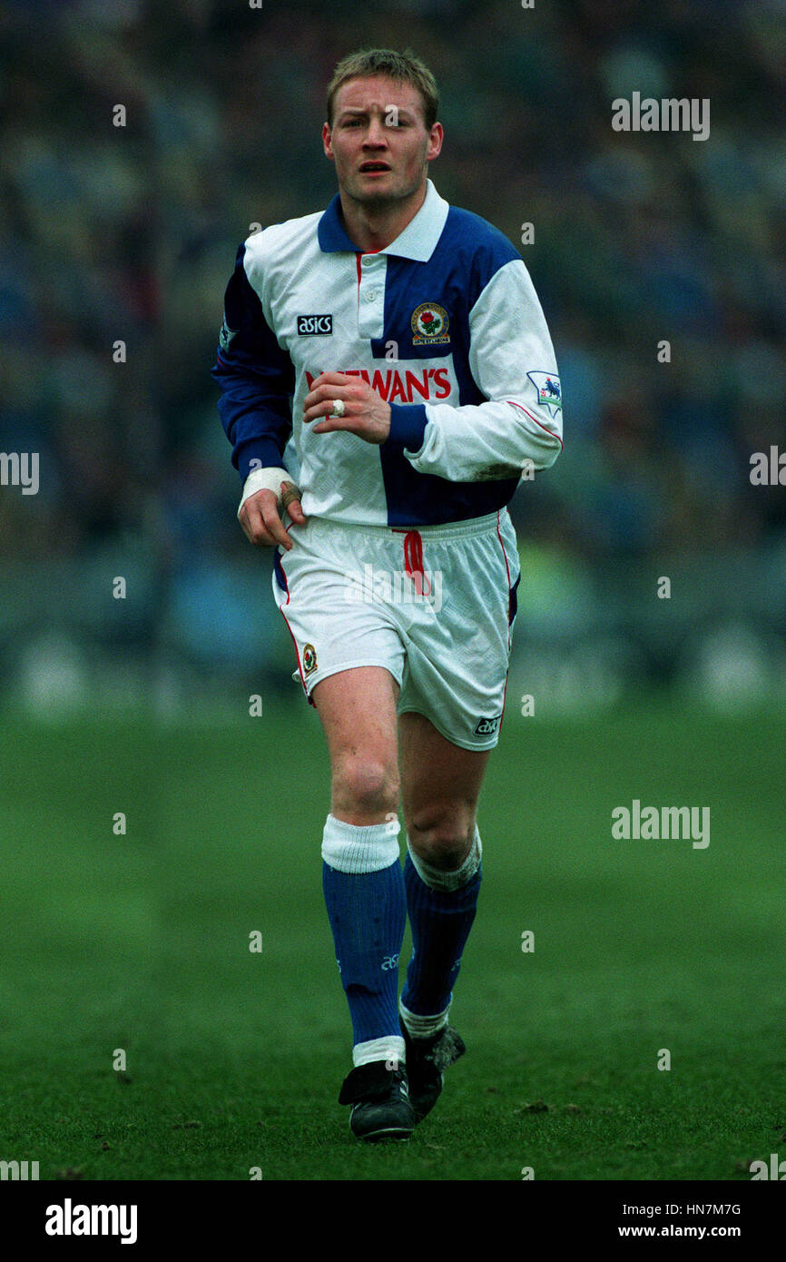 DAVID BATTY BLACKBURN ROVERS FC 23 February 1994 Stock Photo - Alamy