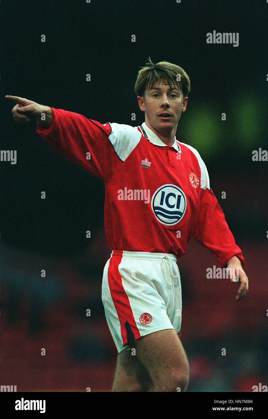 CRAIG HIGNETT MIDDLESBROUGH FC 03 March 1994 Stock Photo - Alamy