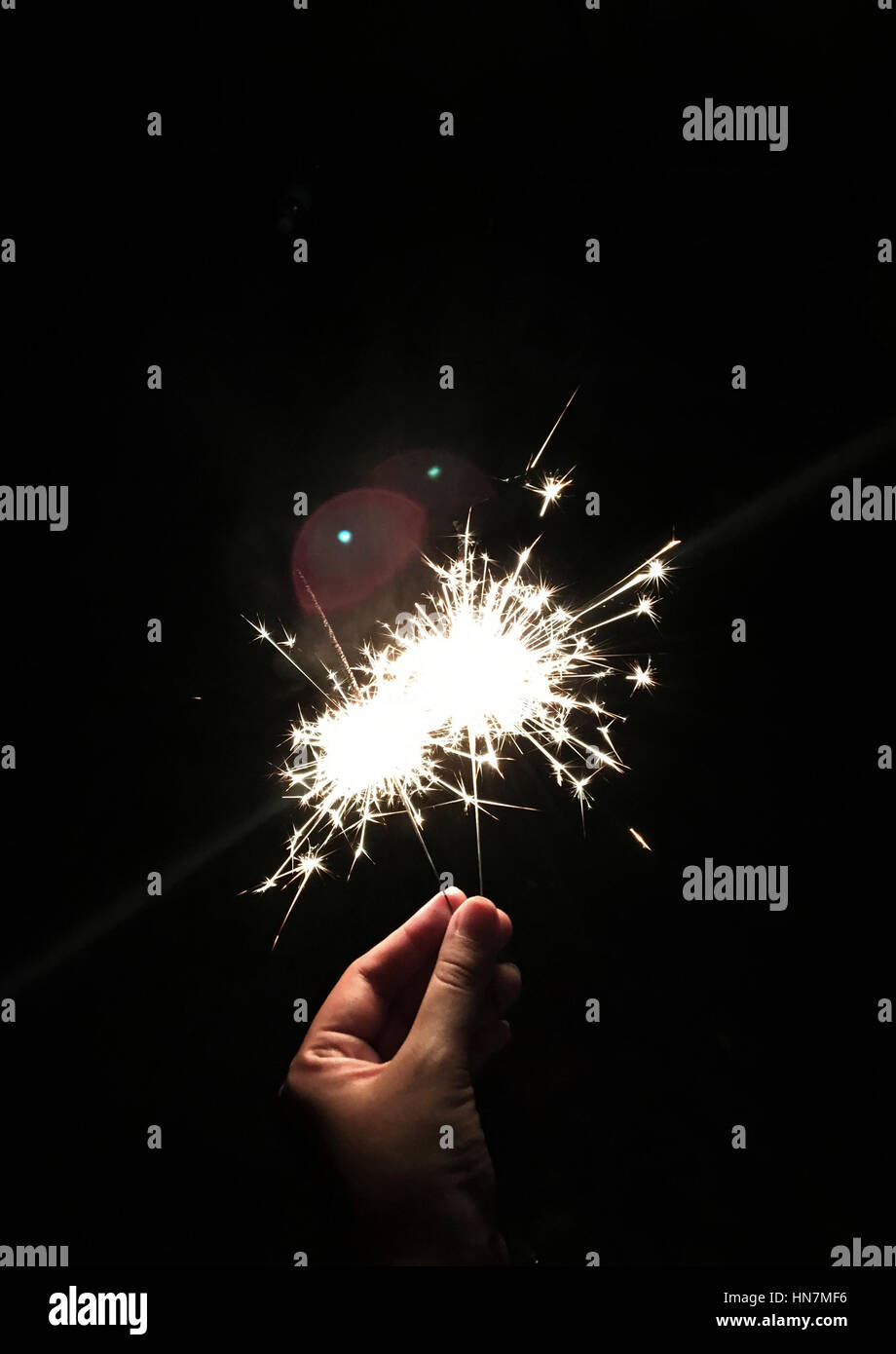 Bengal Fire Festive Firework Burn Stock Photo - Alamy
