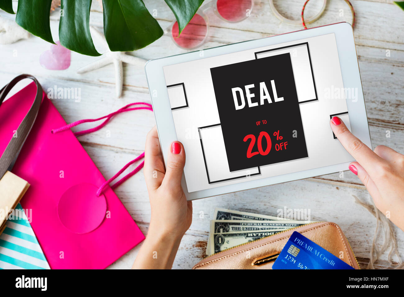 Discount Promotion Clearance Commercial Deal Concept Stock Photo - Alamy