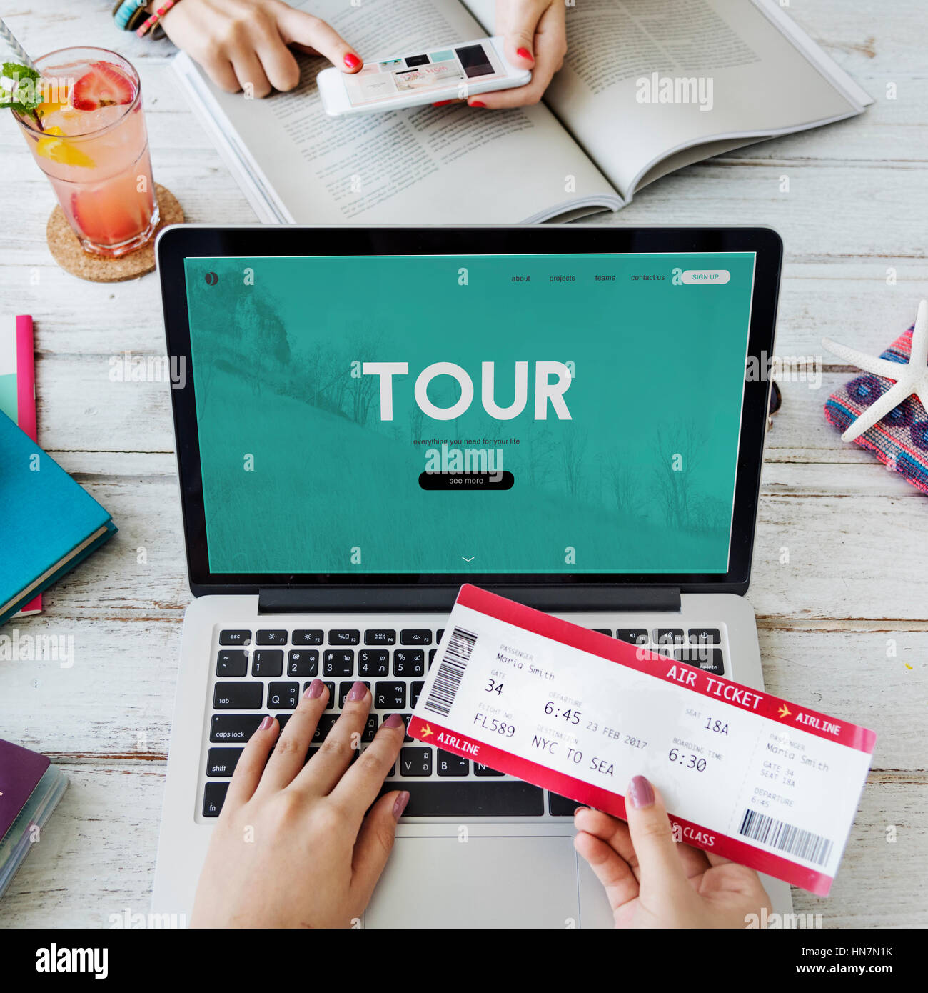 Adventure Destination Holiday Journey Tour Vacation Explore Trip Stock ...
