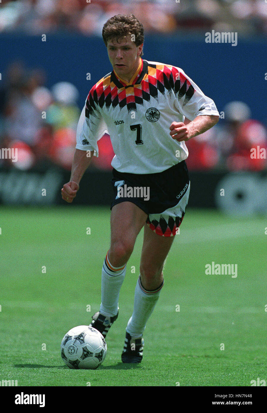 ANDREAS MOLLER GERMANY & JUVENTUS FC 01 August 1994 Stock Photo - Alamy