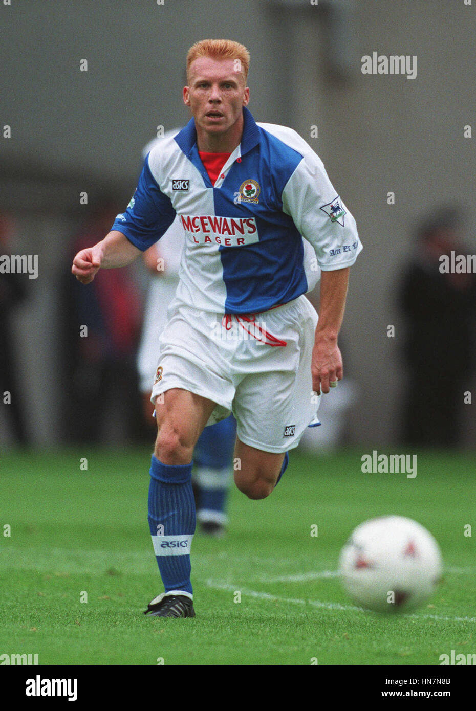 ROBBIE SLATER BLACKBURN ROVERS FC 08 August 1994 Stock Photo - Alamy