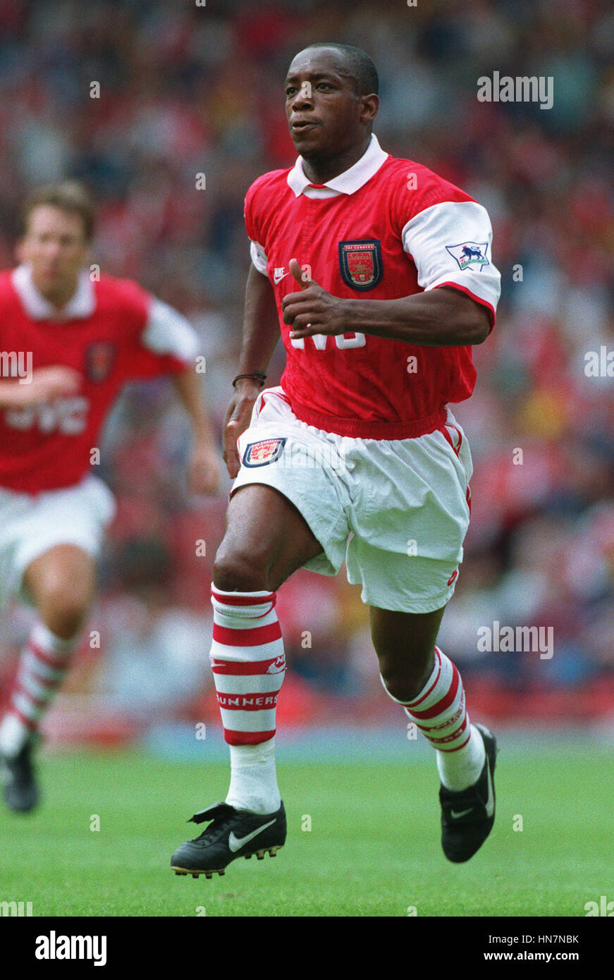 IAN WRIGHT ARSENAL FC 08 August 1994 Stock Photo - Alamy