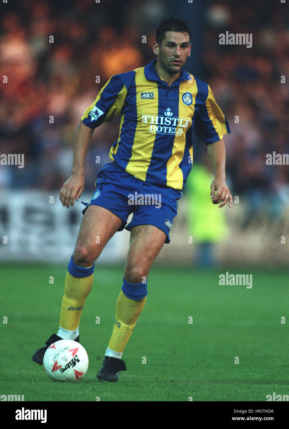 DAVID WHITE LEEDS UNITED FC 09 August 1994 Stock Photo - Alamy