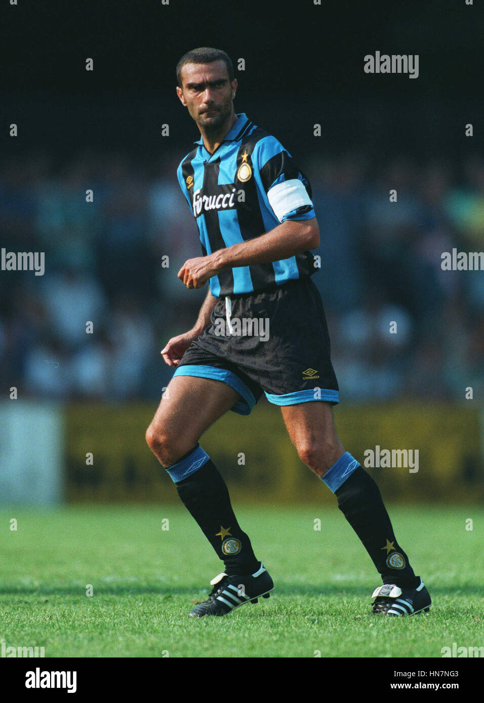 GIUSEPPE BERGOMI INTER MILAN FC 12 August 1994 Stock Photo - Alamy