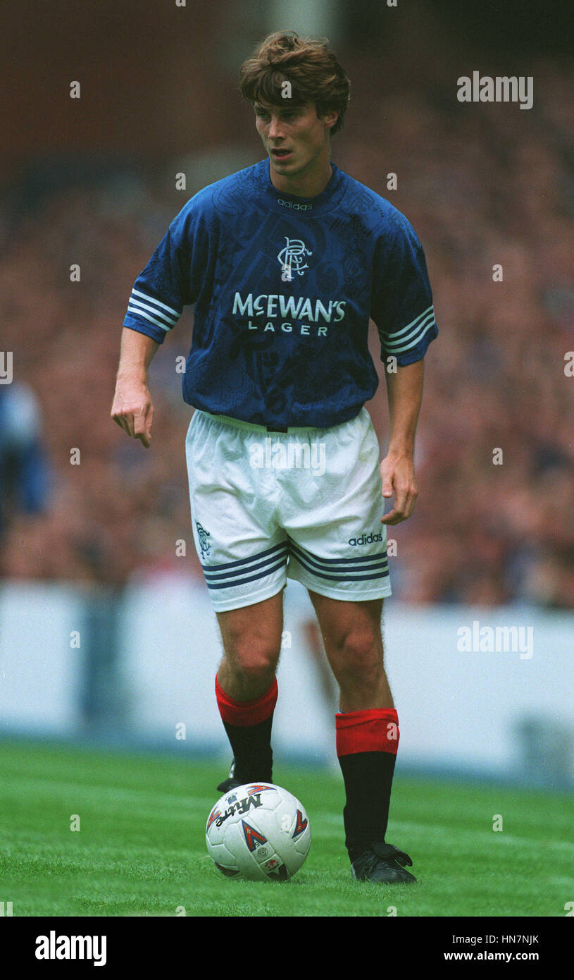 BRIAN LAUDRUP GLASGOW RANGERS FC 15 August 1994 Stock Photo - Alamy
