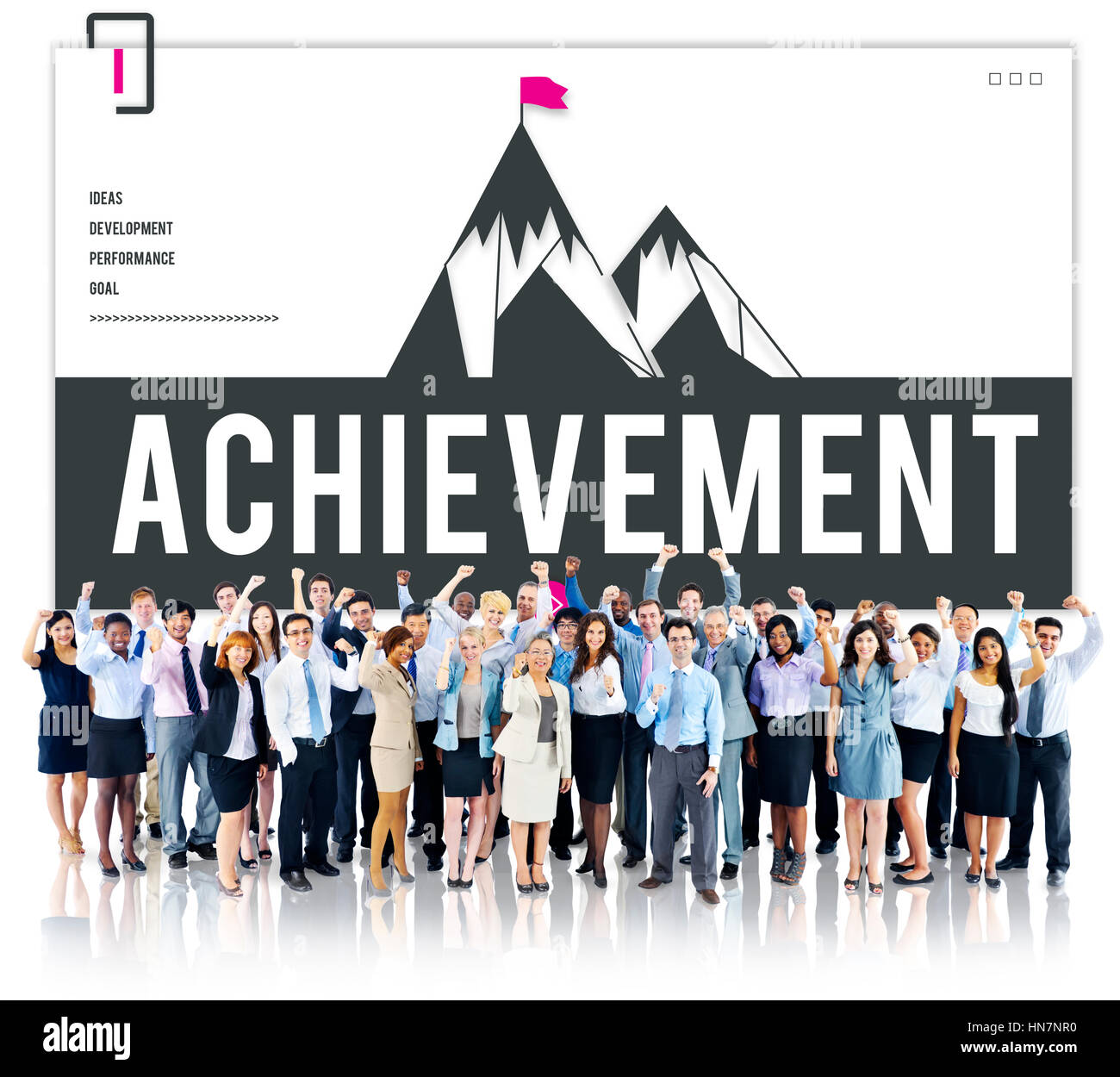 Achievement Performance Goal Success Concept Stock Photo - Alamy