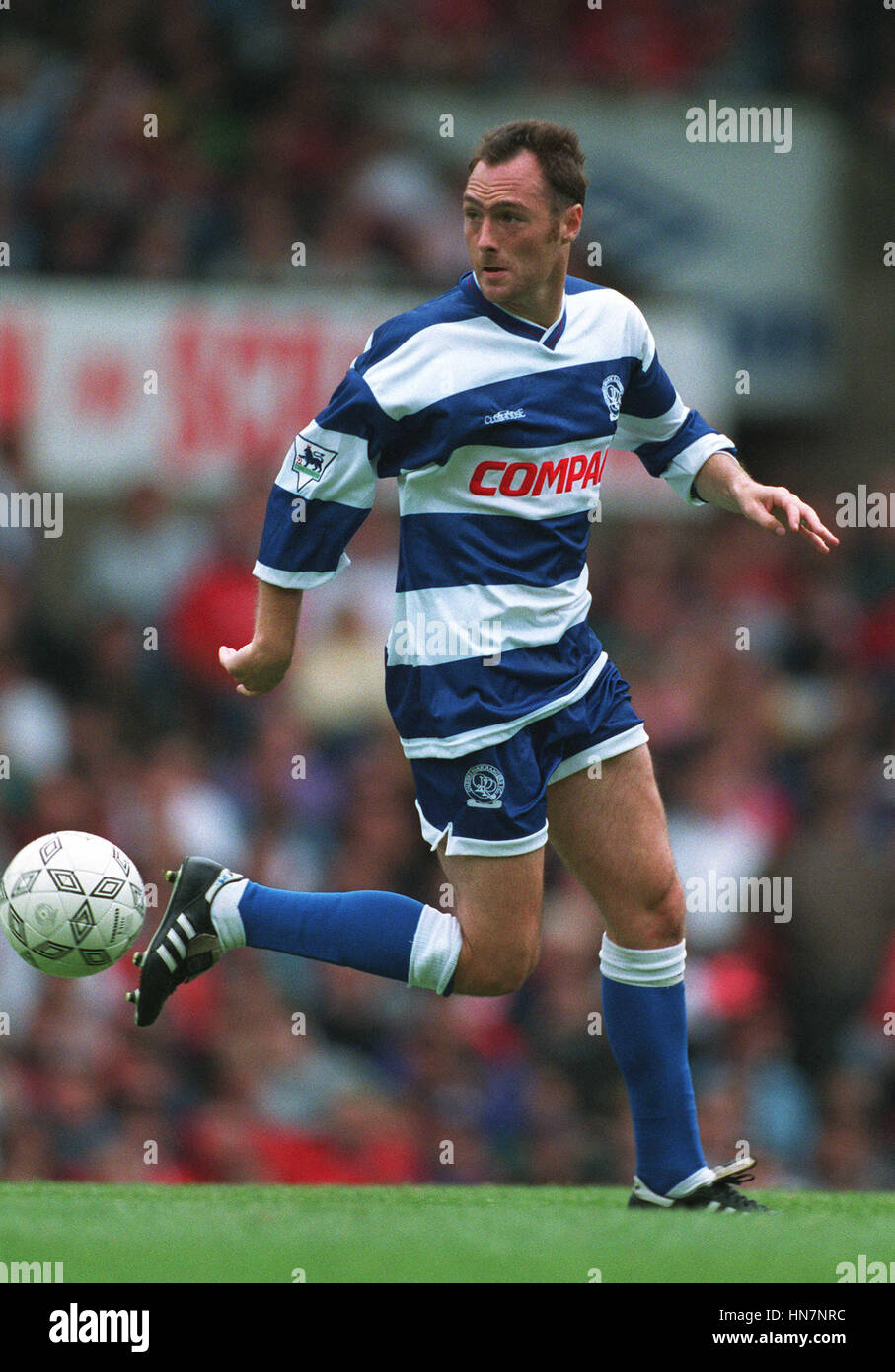 DAVID BARDSLEY QUEENS PARK RANGERS FC 22 August 1994 Stock Photo - Alamy